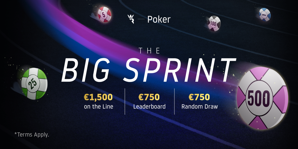 Promotions - The BIG Sprint - Run It Once Poker