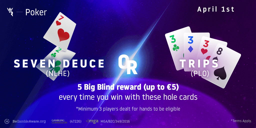 Seven Deuce / Trips Cash Bounties | Run It Once Poker